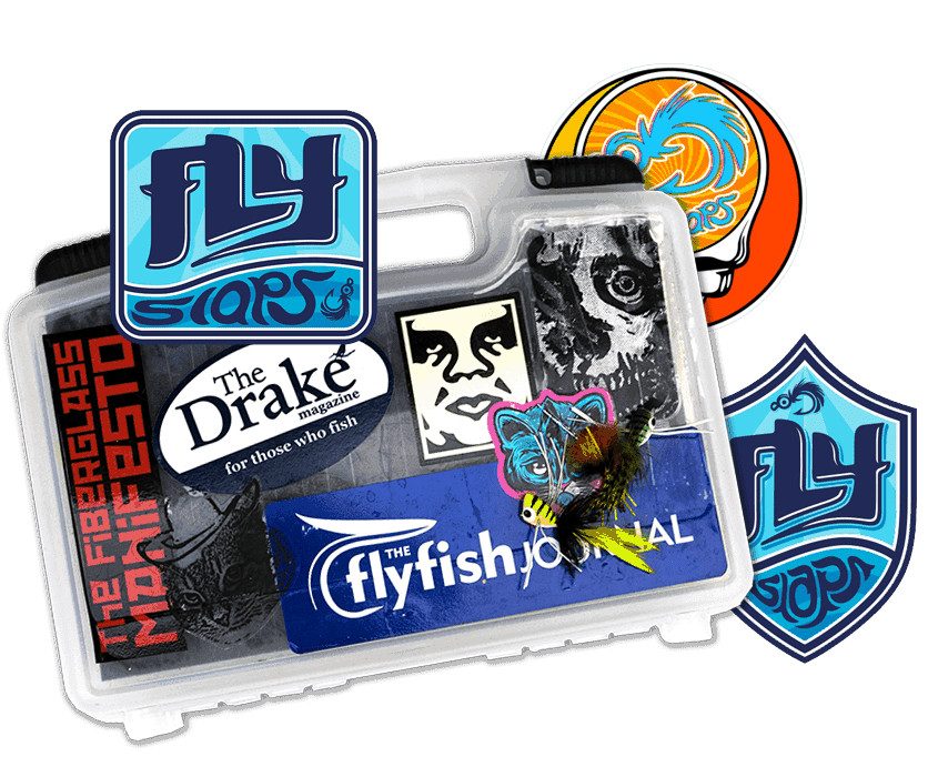 Fly Fishing DIY Boat Boxes - Fly Slaps Fly Fishing Stickers