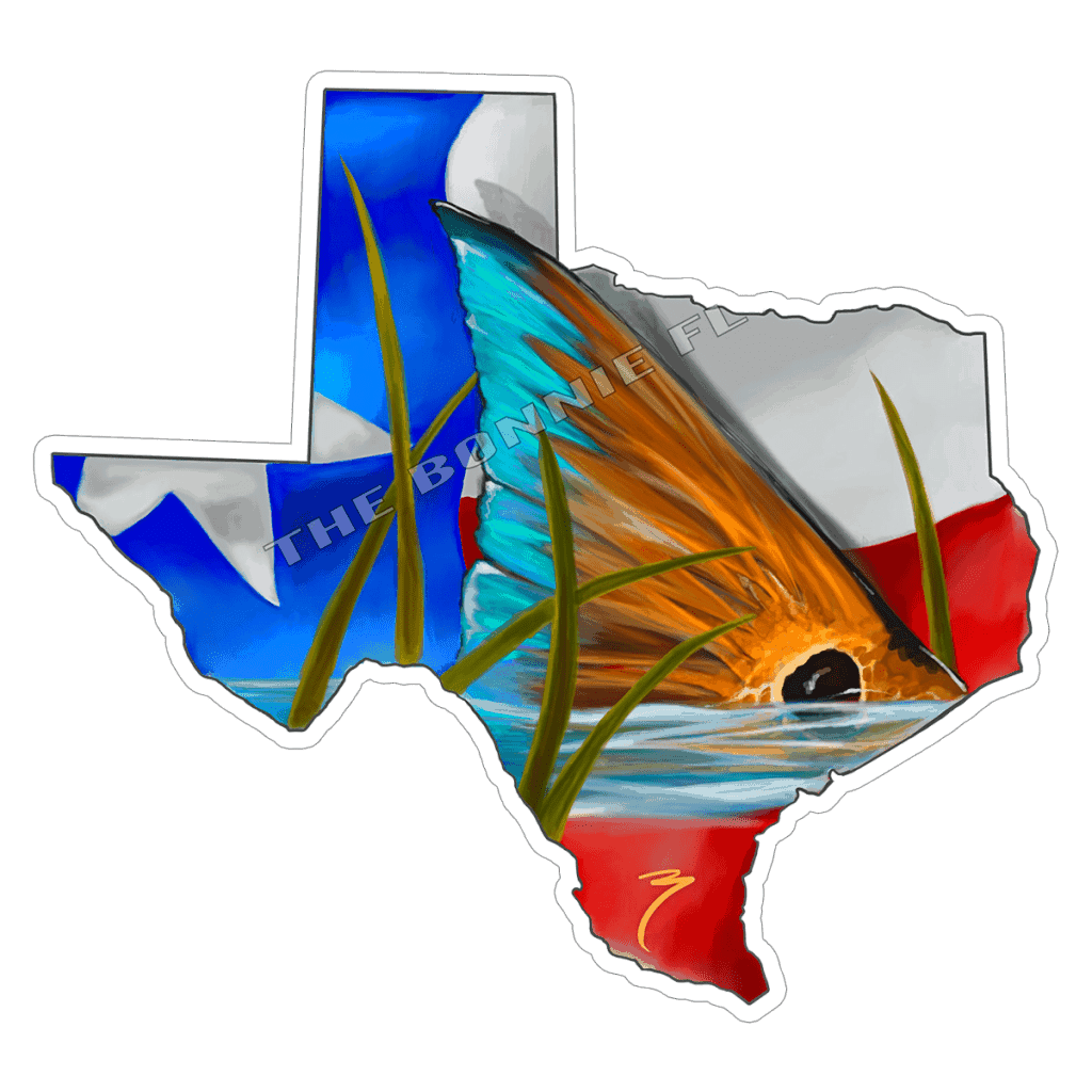 TypeFace Bonefish Sticker - Fly Slaps Fly Fishing Stickers and Decals