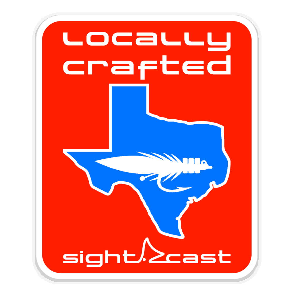 Sight Cast Fishing Company Locally Crafted Texas Fly Sticker - Fly ...