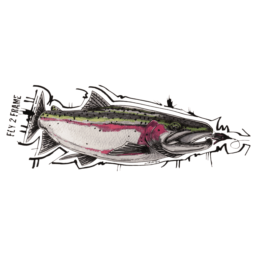 Matthew Stockton Spey Steelhead Sticker - Fly Slaps Fly Fishing ...