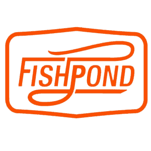 Fishpond Die Cut Double Haul Sticker Orange - Fly Slaps Fly Fishing ...