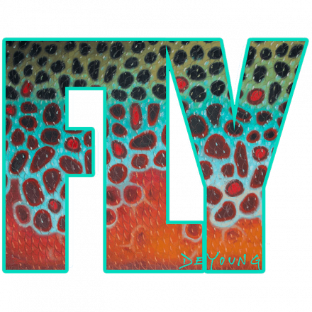 Fly Slaps Fly Fishing Stickers and Decals - Fly Slaps Fly Fishing ...