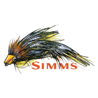 Simms Streamer Sticker - Fly Slaps Fly Fishing Stickers and Decals