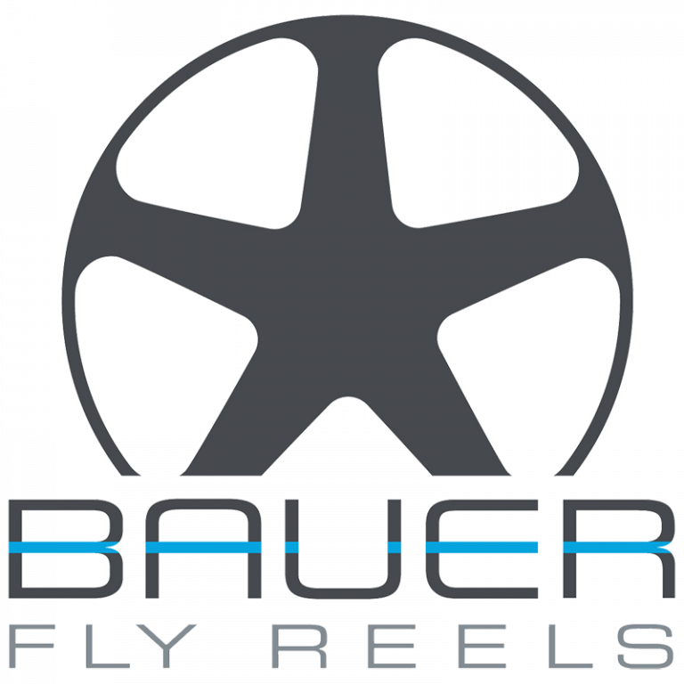 Bauer Fly Reels Clear Logo Sticker - Fly Slaps Fly Fishing Stickers and ...