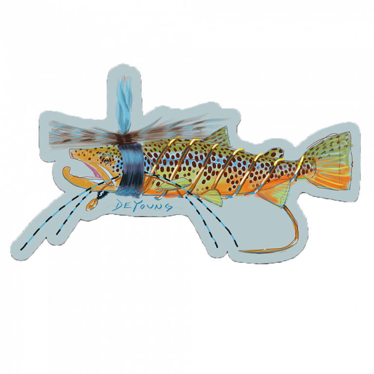 Fly Slaps Fly Fishing Stickers and Decals - Fly Slaps Fly Fishing ...