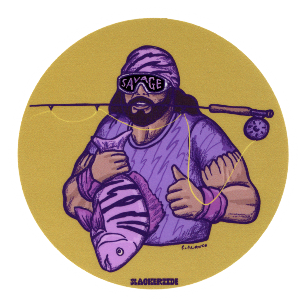 DrewLR Bad Larry Sticker - Fly Slaps Fly Fishing Stickers and Decals