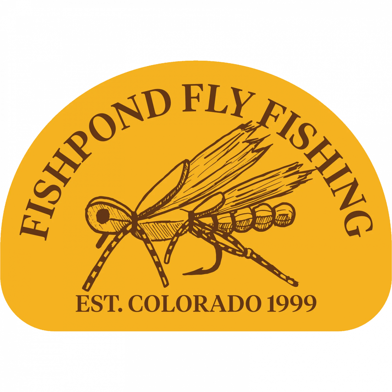 Nate Karnes Pig Brown Trout Sticker - Fly Slaps Fly Fishing Stickers ...