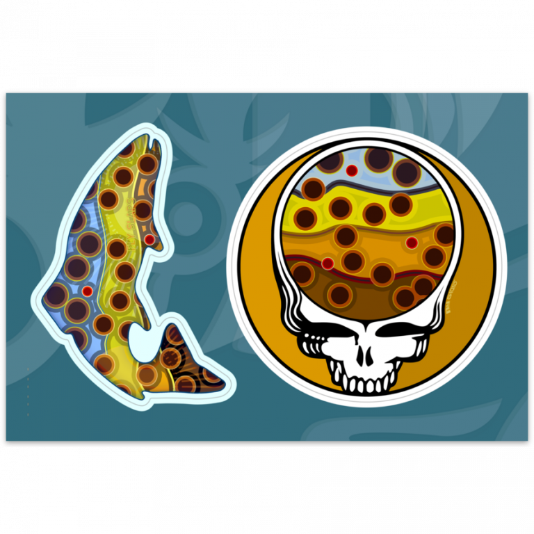 Fly Slaps Fly Fishing Stickers and Decals - Fly Slaps Fly Fishing ...